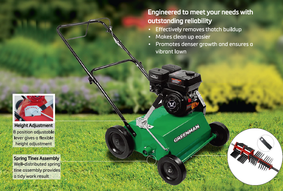 Greenman Scarifier – Soil Aeration Tool | Agricare Corporation