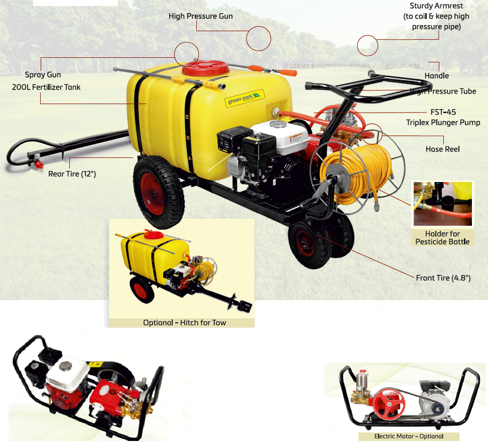 Greenman Pull & Tow Type Sprayers – Tractor Trailed | Agricare ...